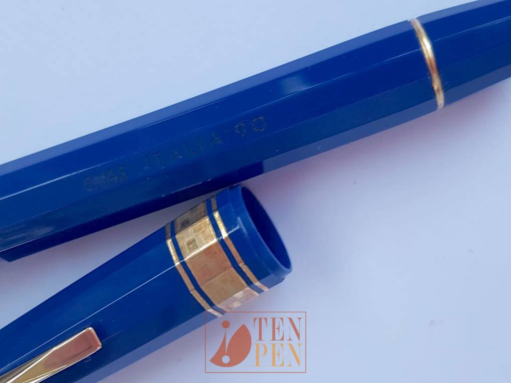 OMAS ITALIA 90 - BLUE RESIN- RARE | Tenpen - By Letizia Iacopini