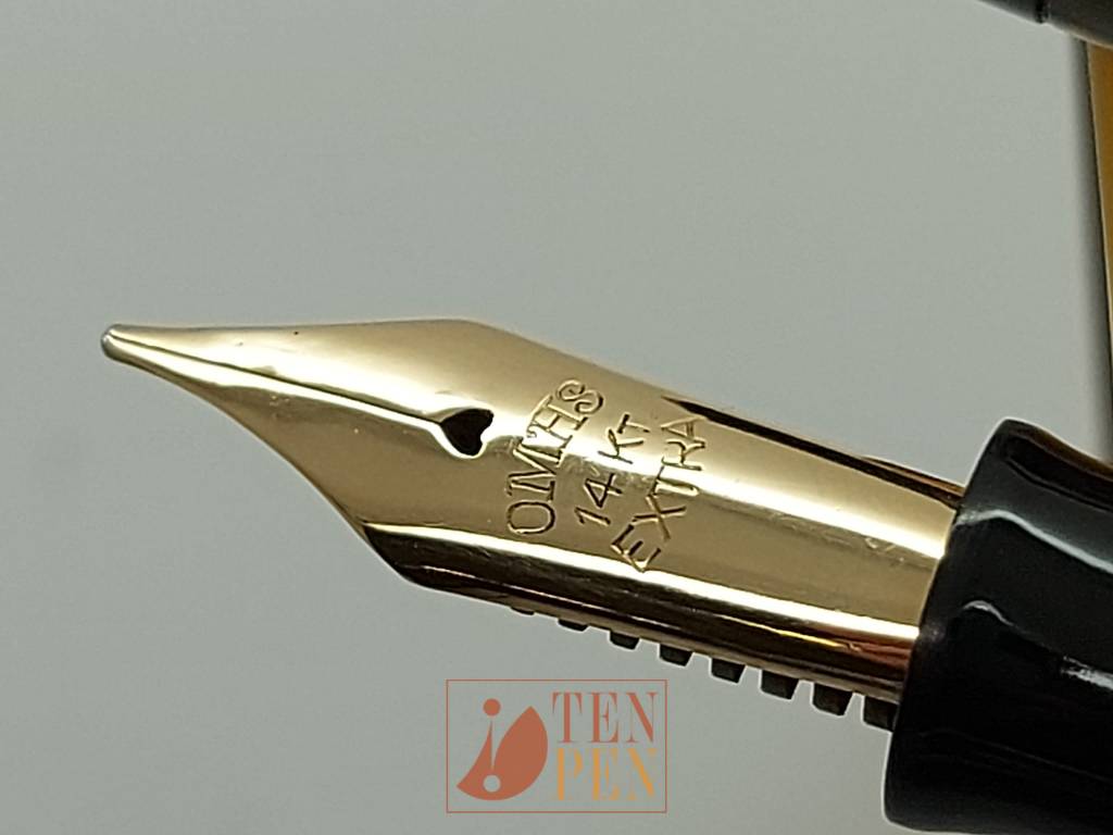 OMAS EXTRA lever filler- gray pearl celluloid | Tenpen - By Letizia ...