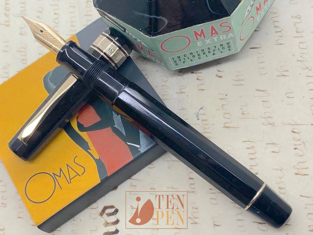OMAS GENTLEMEN - BLACK CELLULOID | Tenpen - By Letizia Iacopini