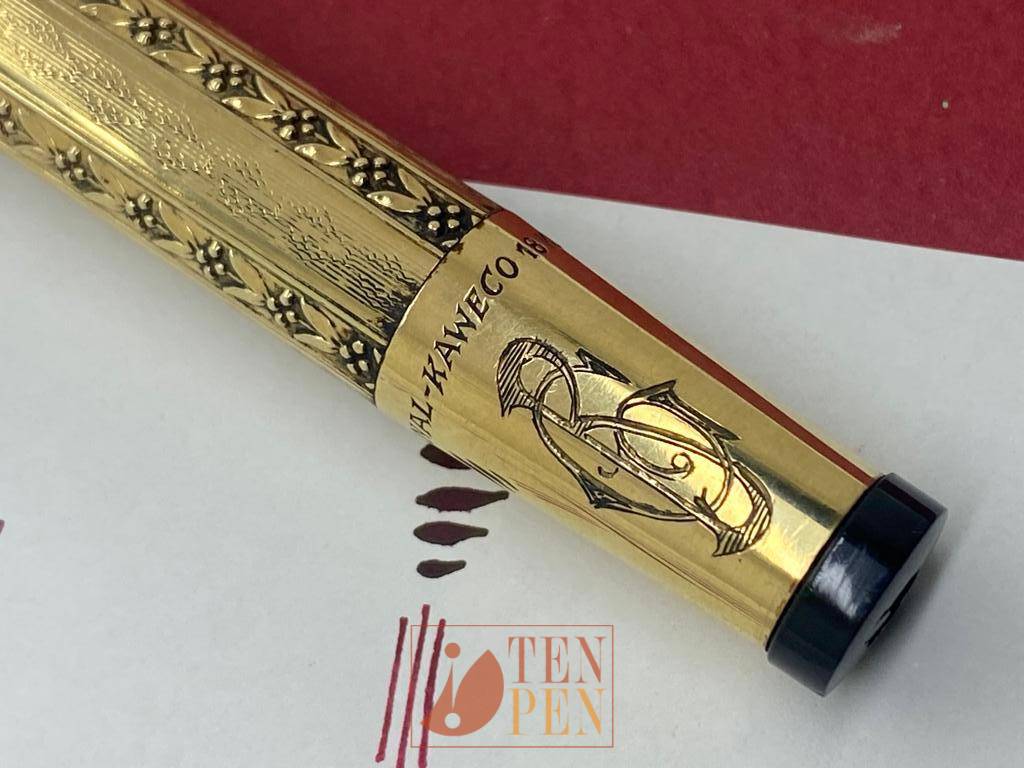 KAWECO SAFETY PEN WITH ART NOUVEAU GF OVERLAY | Tenpen - By Letizia ...