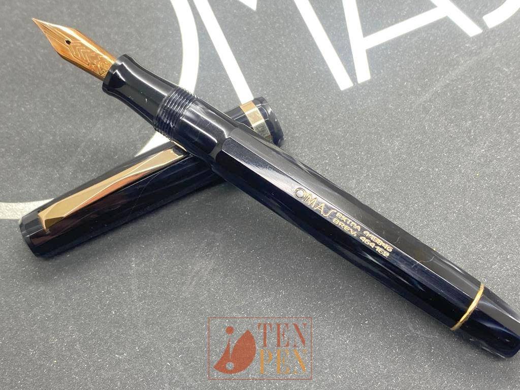 OMAS EXTRA 556/F - GRAY PEARL CELLULOID | Tenpen - By Letizia Iacopini