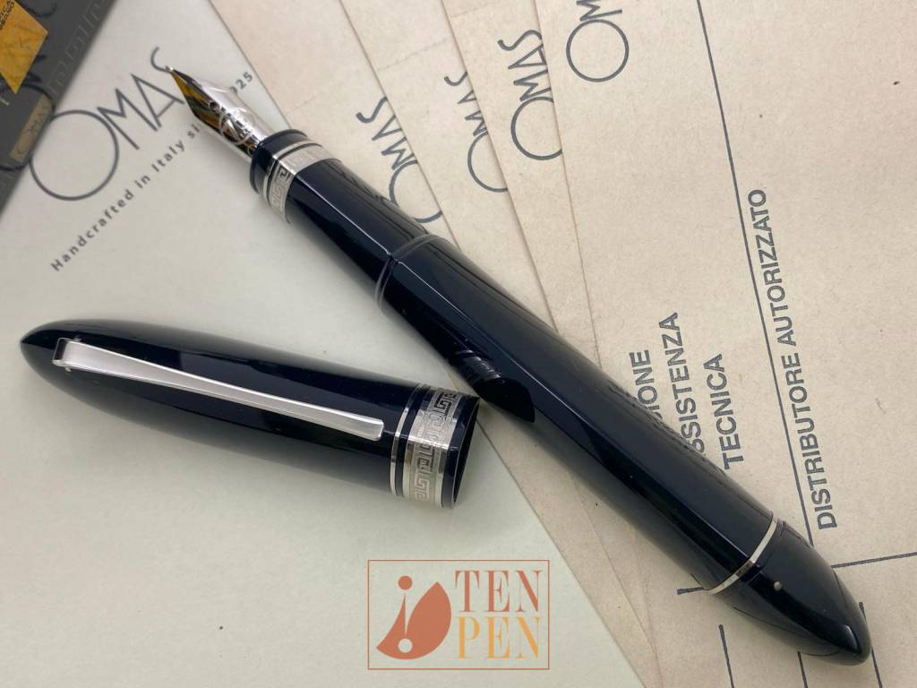 OMAS 360 75TH ANNIVERSARY - BLACK WITH HT FINISH | Tenpen - By Letizia ...