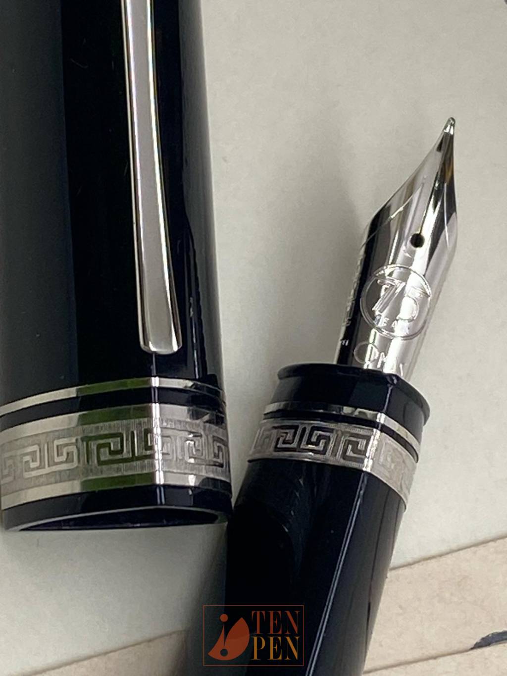 OMAS 360 75TH ANNIVERSARY - BLACK WITH HT FINISH | Tenpen - By Letizia ...