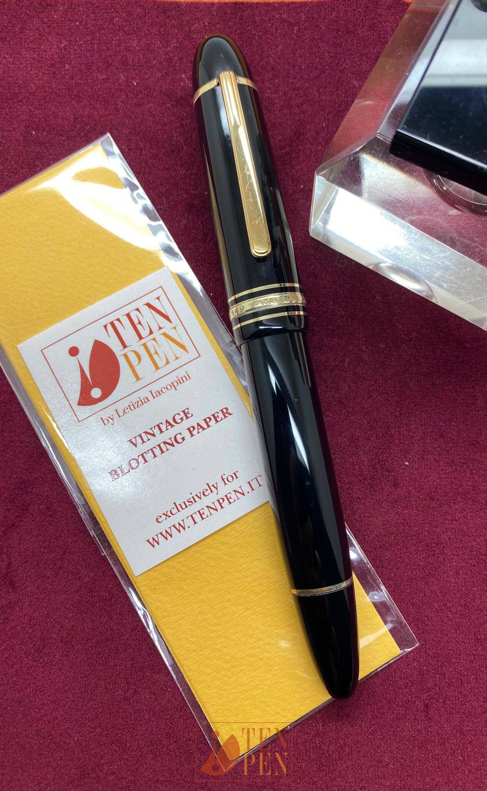 MONTBLANC MEISTERSTUCK 149 - EBONITE FEEDER | Tenpen - By Letizia Iacopini