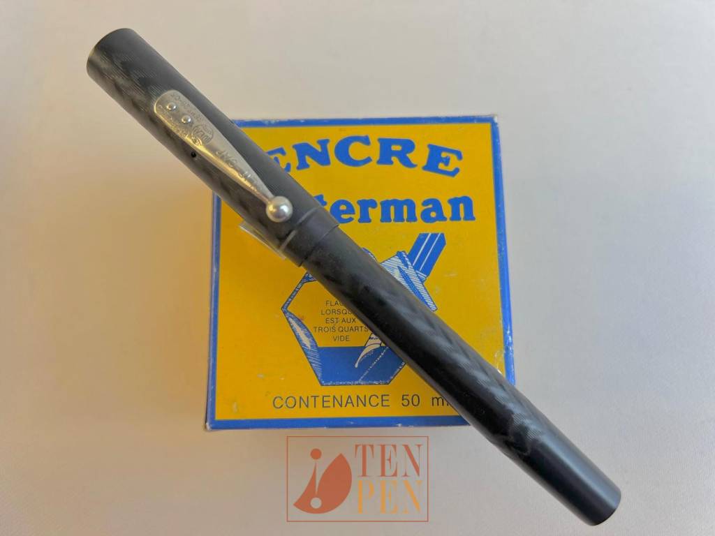 WATERMAN 52 BLACK CHASED EBONITE - VERY FLEXIBLE F NIB | Tenpen - By ...