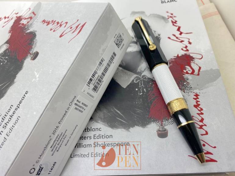 MONTBLANC WILLIAM SHAKESPEARE BALL PEN - MIB | Tenpen - By Letizia Iacopini