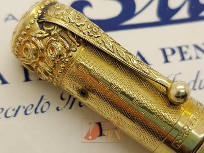 STILUS SAFETY PEN - rolled gold overlay | Tenpen - By Letizia Iacopini